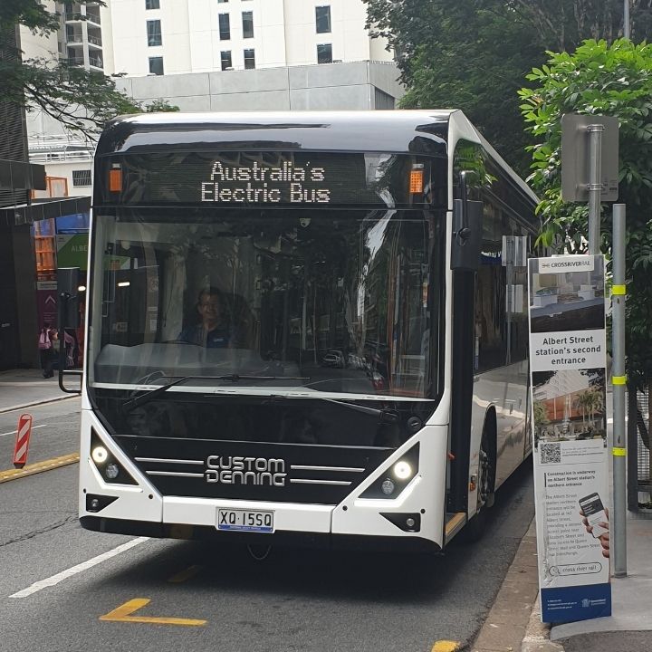 Custom Denning Electric Bus on Alcoa® Wheels Approved by TfNSW ...