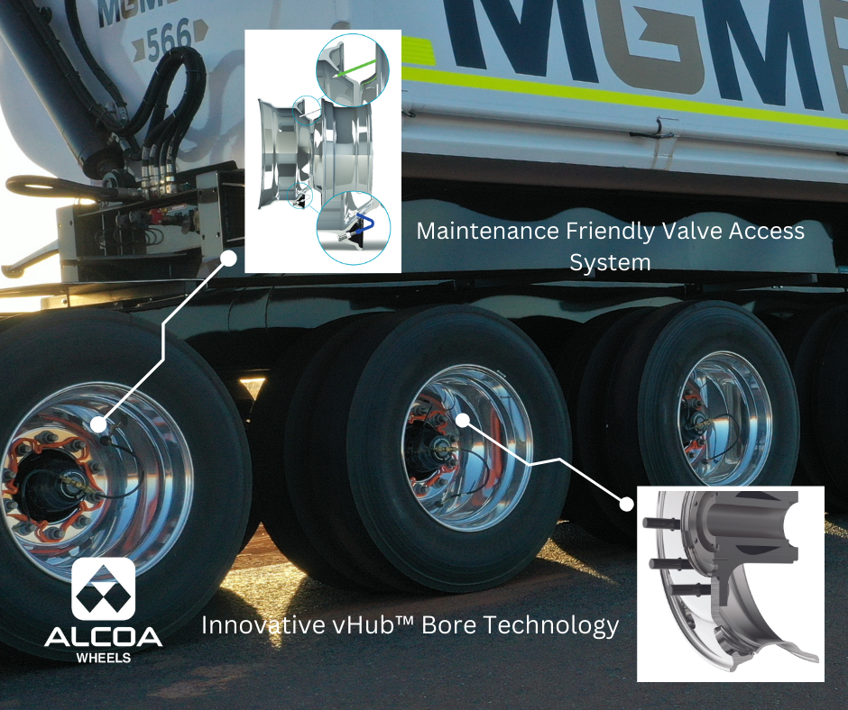 Next-Gen of the lightest aluminium truck wheel - Australia