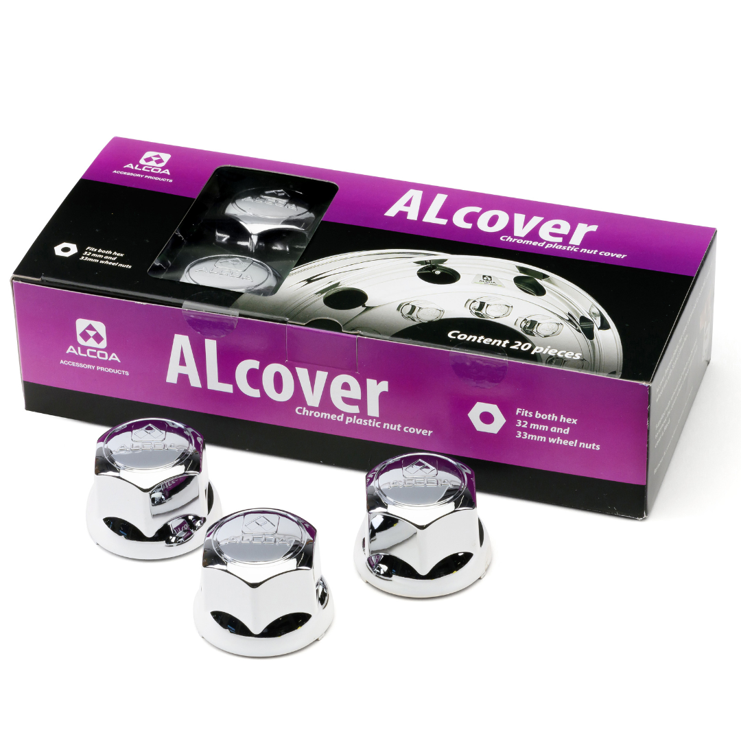 Alcoa Chromed Plastic Nut (Pack of 20) - Alcoa Wheels Australia