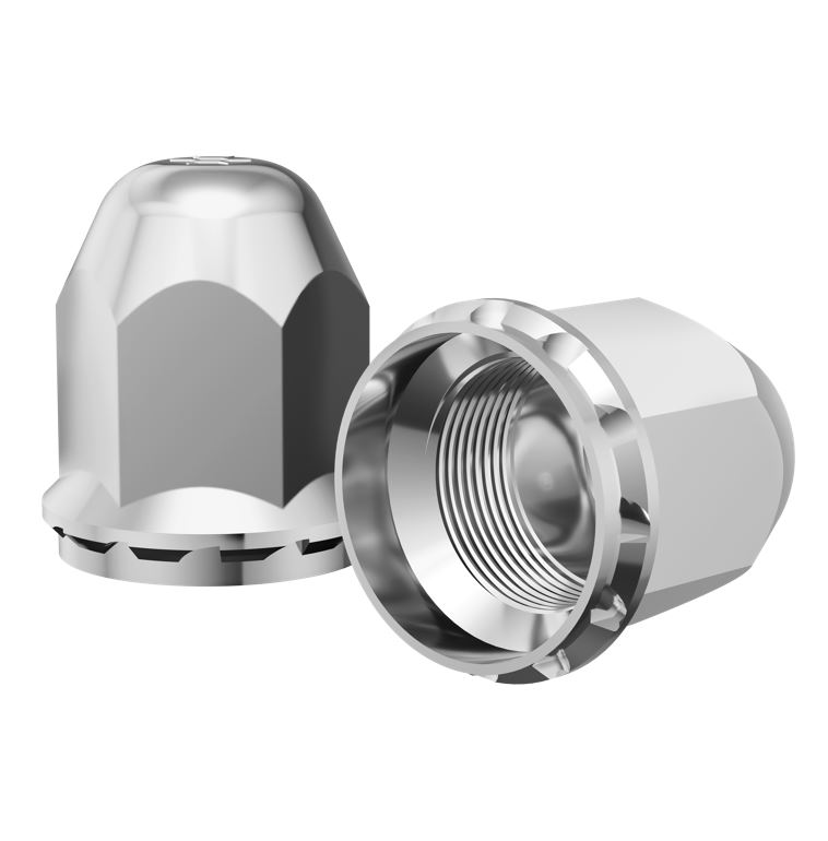 Alcoa® Hug-A-Lug® Nut Covers Come in Different Retention Systems ...